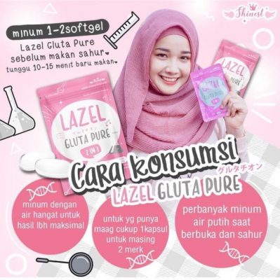 Frozen Collagen and Lazel Gluta Pure set | Worldwide Shipping | Retail ...