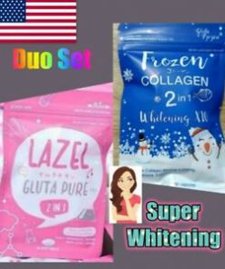 Frozen Collagen and Lazel Gluta Pure set | Worldwide Shipping | Retail ...