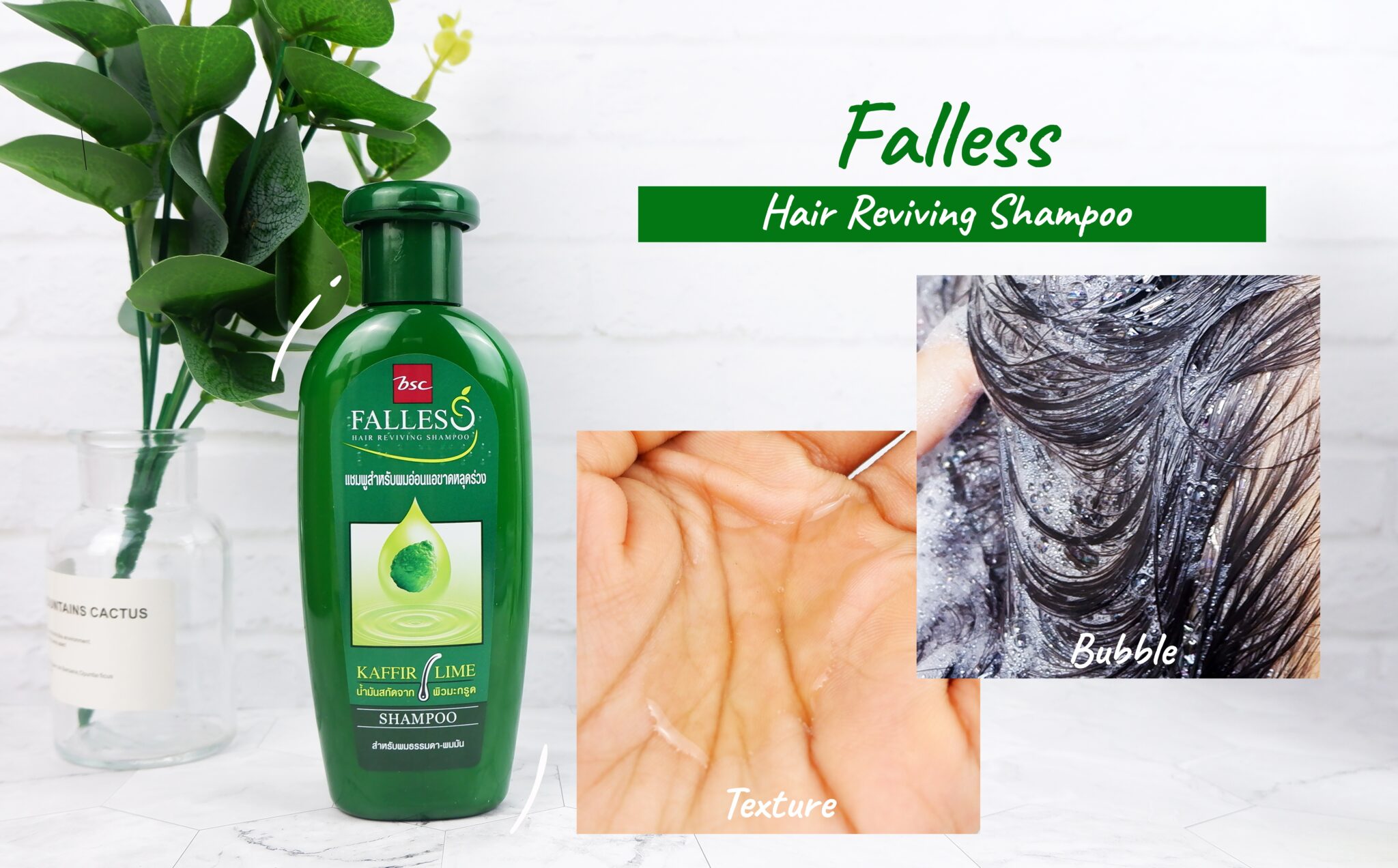 Bsc Falless Hair Reviving Shampoo 300ml | Worldwide Shipping