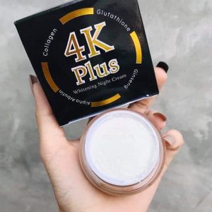 4k plus whitening night cream store