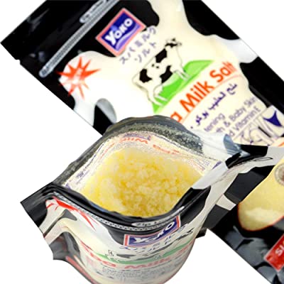 Yoko Spa Milk Salt 300g Milk & Vitamin E Body Scrub | Worldwide Shipping