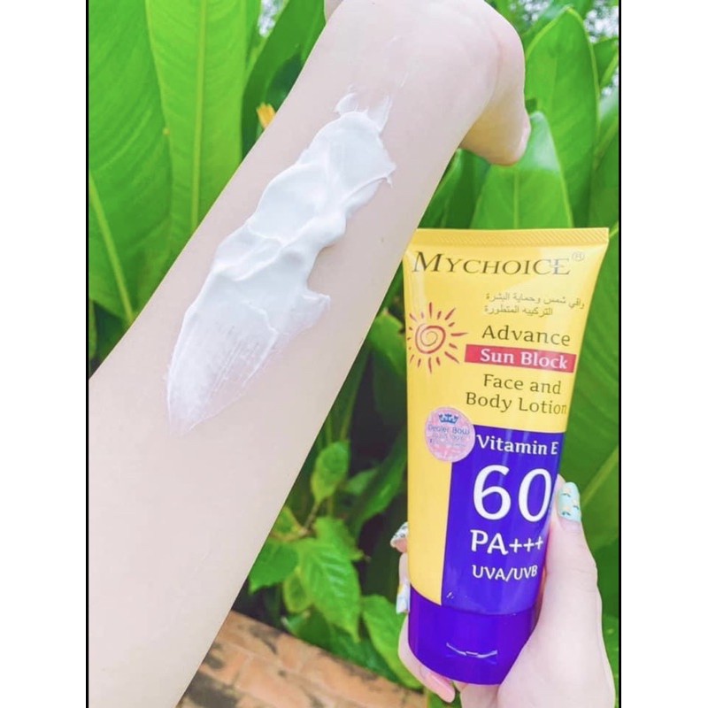 My Choice Advance Sun Block Face And Body Lotion | Worldwide Shipping ...