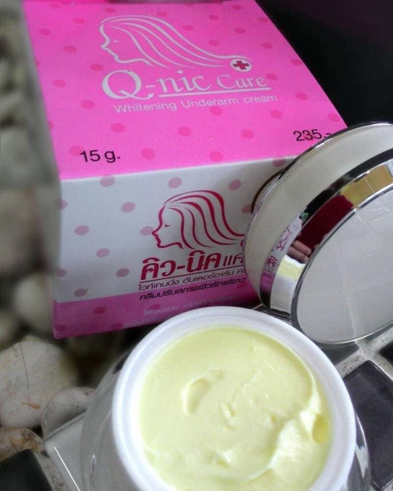 Q-Nic Care Whitening Underarm Cream | Worldwide Shipping | Retail ...