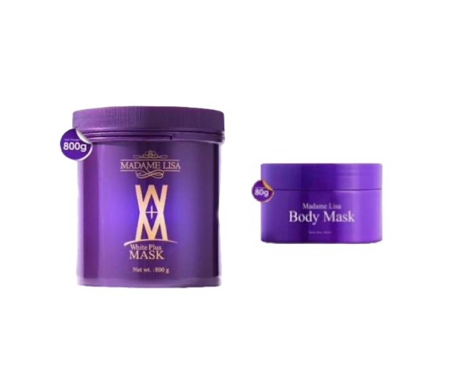 Madame Lisa White Plus Mask | Worldwide Shipping | Retail & Wholesale