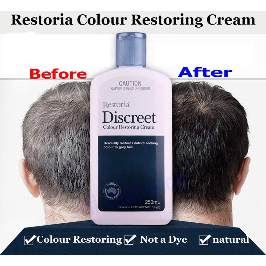 Restoria Discreet Color Restoring Cream | Worldwide Shipping | Retail ...
