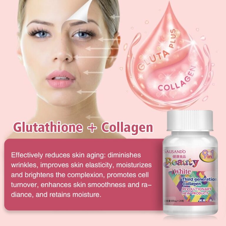 Sausando Beauty White Third Generation Collagen 20 Capsules | Worldwide ...
