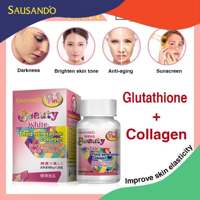 Sausando Beauty White Third Generation Collagen 20 Capsules | Worldwide ...
