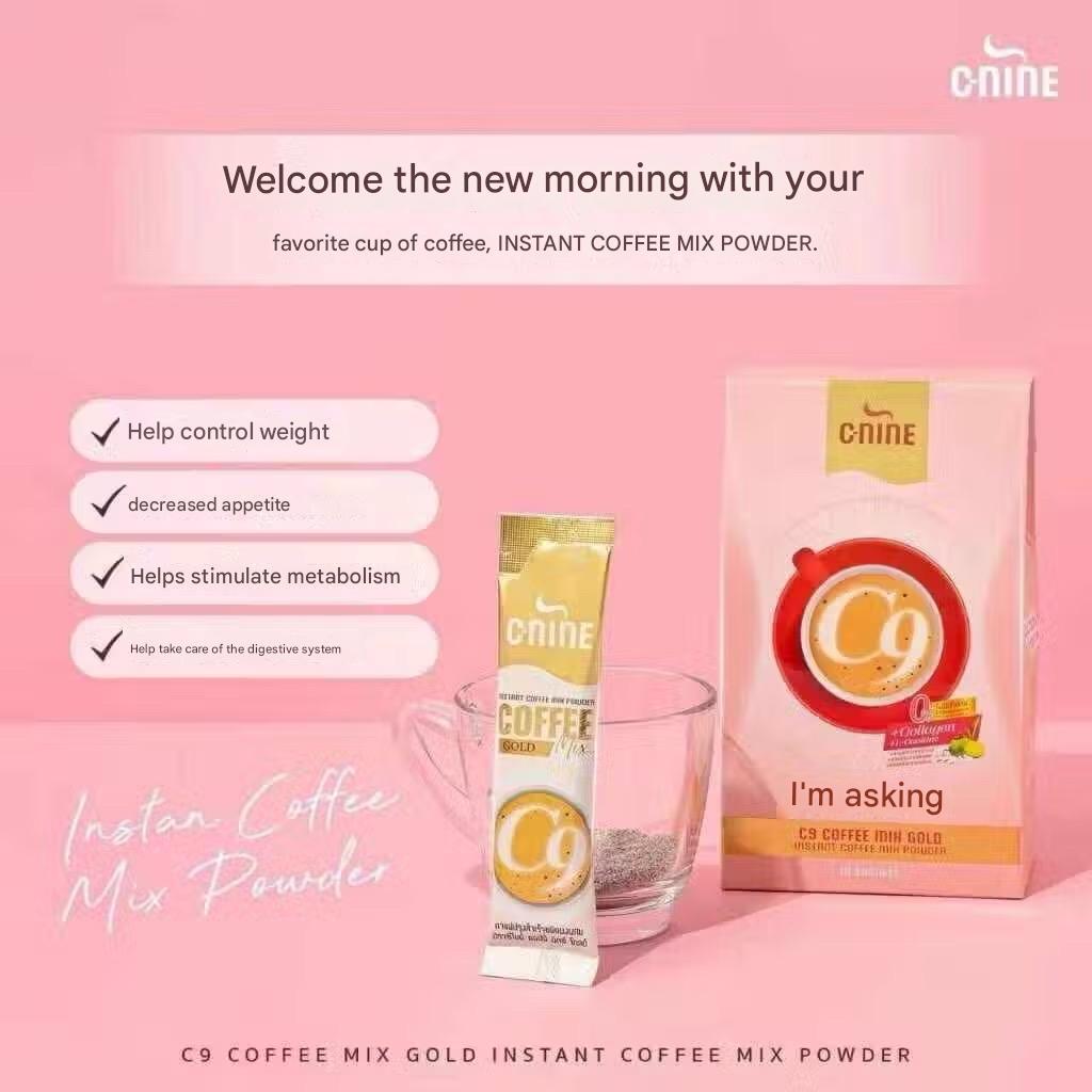 C9 C-Nine Pro Slim Coffee Mix Gold | Worldwide Shipping | Retail Wholesale